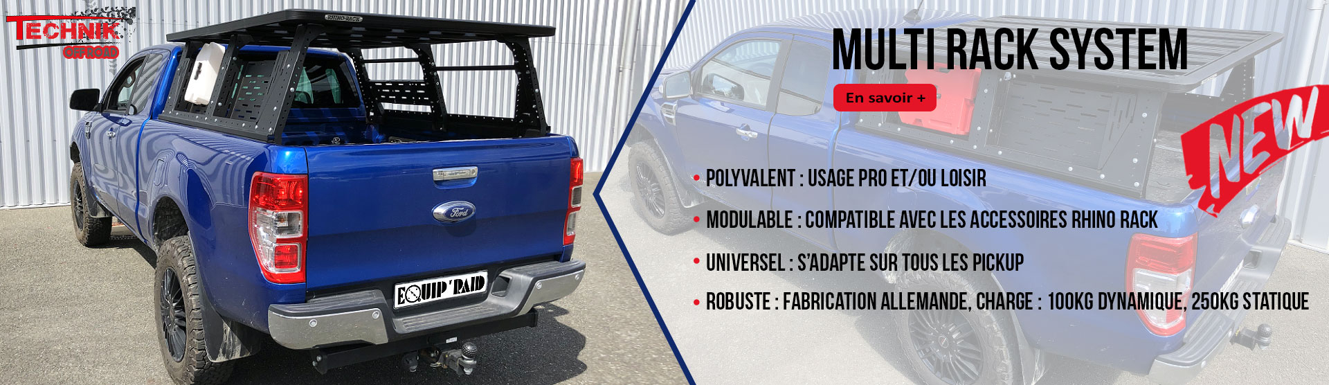 EQUIP'RAID : Accessoire et équipement 4x4 Professionnel et Amateur